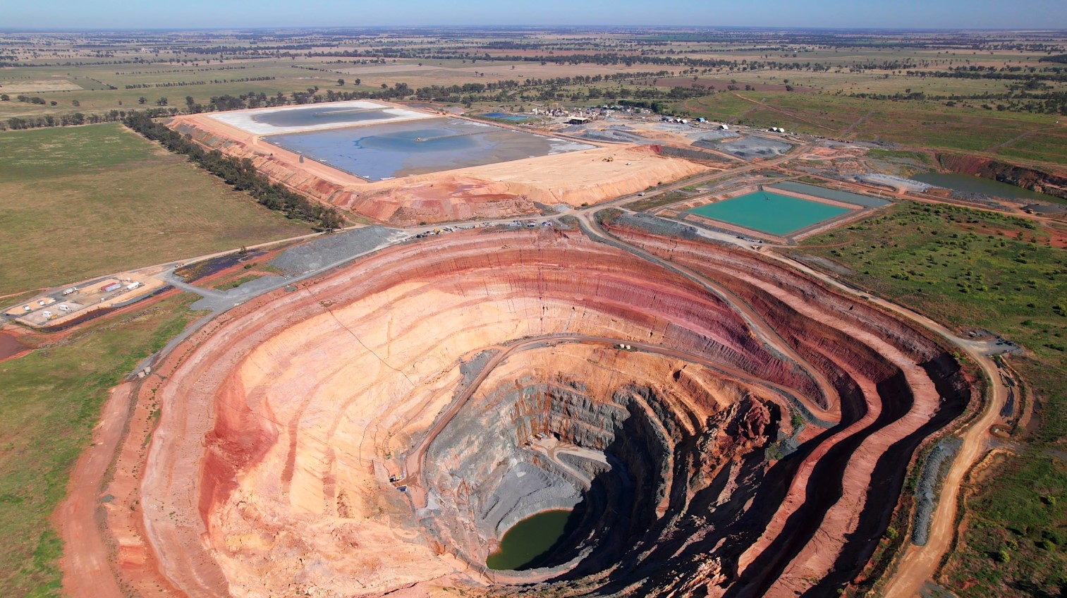 Open cut pits at Tomingley - Alkane Resources